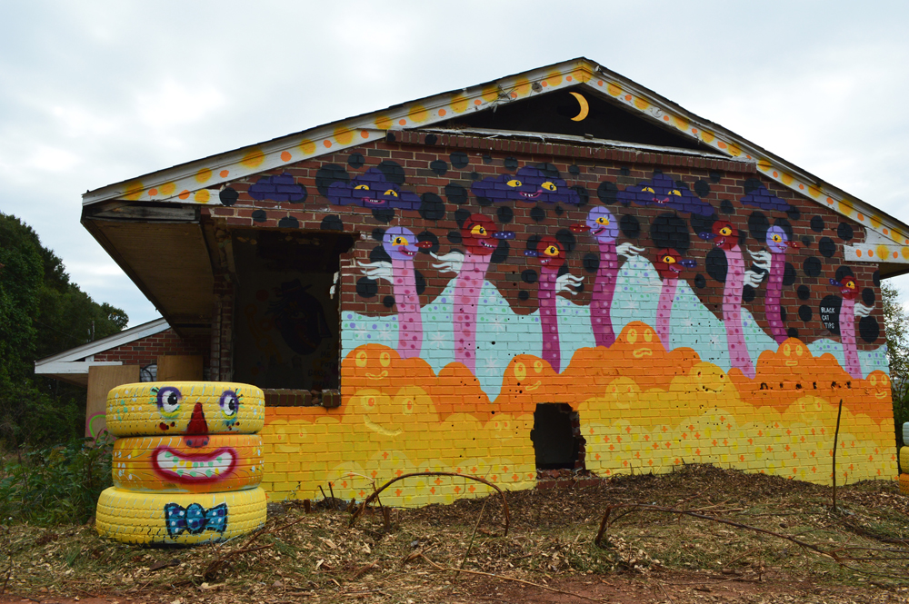 The Sproutmen Mural (urban sprouts farm) | Kyle "BlackCatTips" Brooks ...