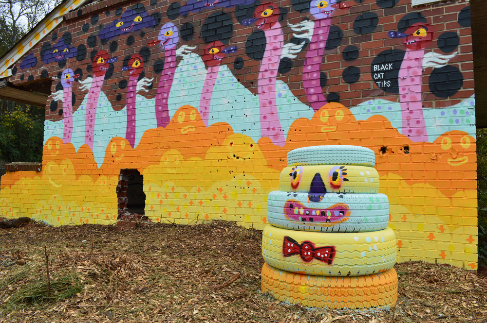 The Sproutmen Mural (urban sprouts farm) | Kyle "BlackCatTips" Brooks ...